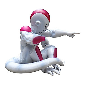 REOZIGN Frieza Figure, DBZ Figures 13cm/5.1inch Frieza Action Figure Sitting Position Statue Collectible Figurines Model Toy Anime Gifts