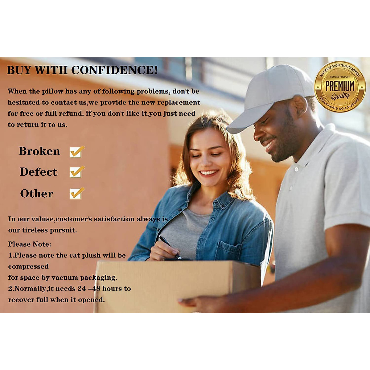 Taifctft Black Cat Plush Toy Pillow,21.7in Soft Plush Doll Cat Plushie Cat Pillow, Cute Stuffed Animal Soft Plush Pillow Baby Plush Toys Cat Shape Novelty Design Sofa Pillow Decoration Doll