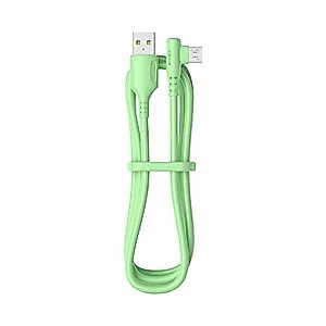 BGNTBUK Type C Extension Cable 10ft USB Cable Right Angle 90° Elbow Liquid Micro USB 3A Fast Charging Cable Charging Cables for Products 10ft