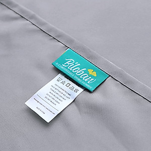 Standard Size Daycare/Pre-School Cot Sheet, Children’s Naptime Cot Sheet, Grey, Breathable Microfiber Nap Sheet for Boys and Girls,23" x 51"