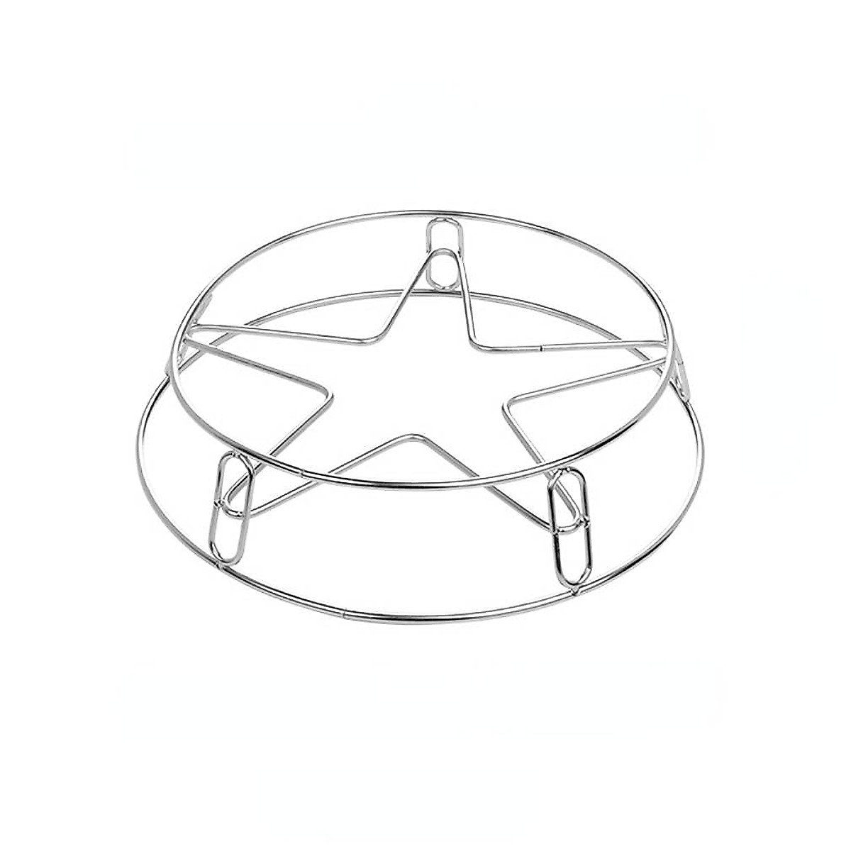 Multifunctional Kitchen Supplies, Household Heat Insulation Pad, Pot Holder, Stainless Steel Pot Rack, Countertop Rack, Steam Rack (Double layer)