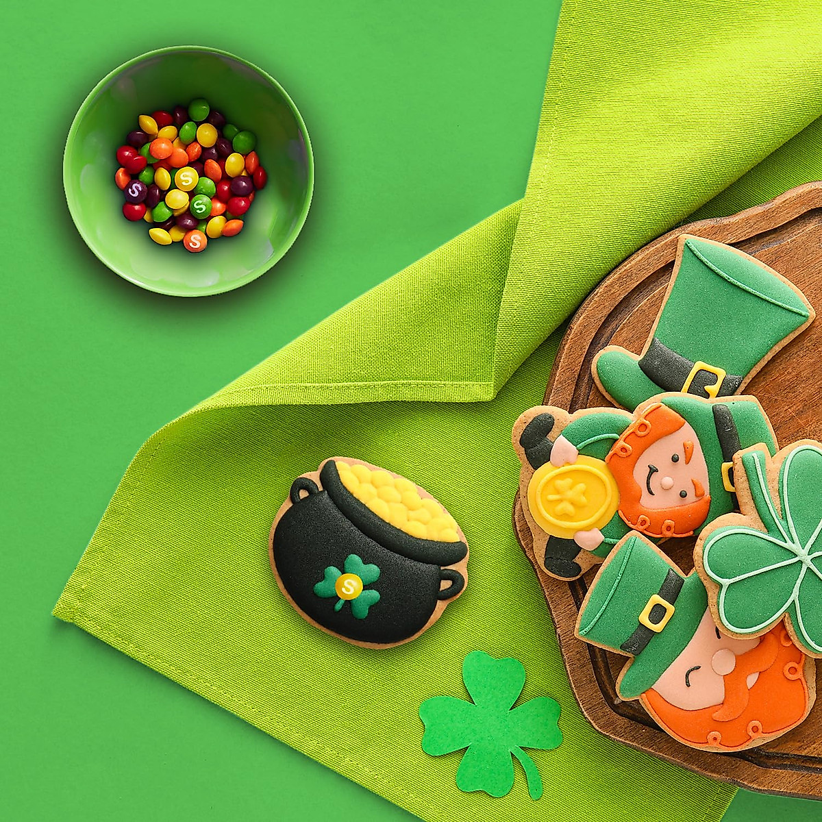 SKITTLES Littles Originals Rainbow St Patricks Day Mega Tubes Tiny Chewy Candy, 45.6 Oz, 24 Ct Bulk Box