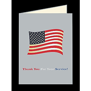iGifts And Cards Patriotic Appreciation 3D Pop Up Greeting Card - Hero, American Flag, Half-Fold, Veterans, Memorial, Military, USA, All Occasion, Welcome Home, Retirement, Miss You