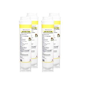 4 Pack AFC Brand, Water Filter, Model # AFC-G5-GXRLQR, Compatible with GE(R) FQSLF GXRLQR GXRLQ GX1S50 GXSL55 GXK285JBL GXSV65R Filters