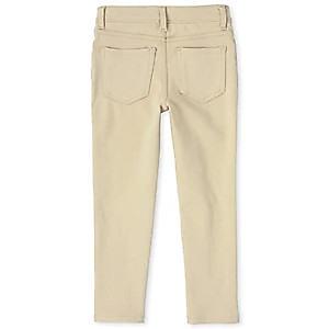 The Children's Place Girl's Ponte Knit Pull On Jeggings, Sandy/Tidal, 6