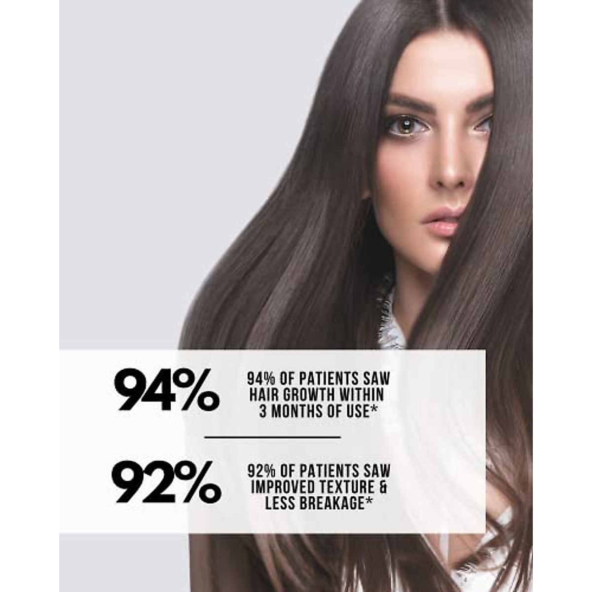 Inner Glow Advanced Hair, Skin & Nails Formula - Dermatologist and Plastic Surgeon Developed, clinically Tested for visibly Stronger and Thicker Hair in 12 Weeks