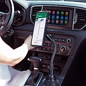 Encased Cup Phone Holder for Car, Magnetic Universal Cupholder Cellphone Mount for iPhone 11/12/13/14 Pro Max & Samsung S8/S9/S10/S20/Plus/Ultra