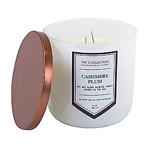 Chesapeake Bay Candle The Collection Two-Wick Scented Candle, Cashmere Plum