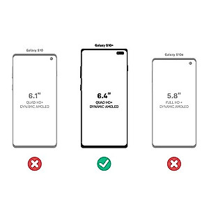 OtterBox Alpha Flex Screen Protector for Samsung Galaxy S10+ Plus - Clear