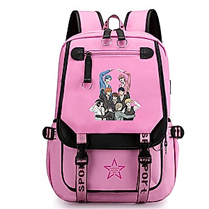 COSABZ Anime Yarichin Bitch Club Yui Tamura Ayato Yuri Backpack Cosplay Laptop Bags Cute Mochila 2 (6)