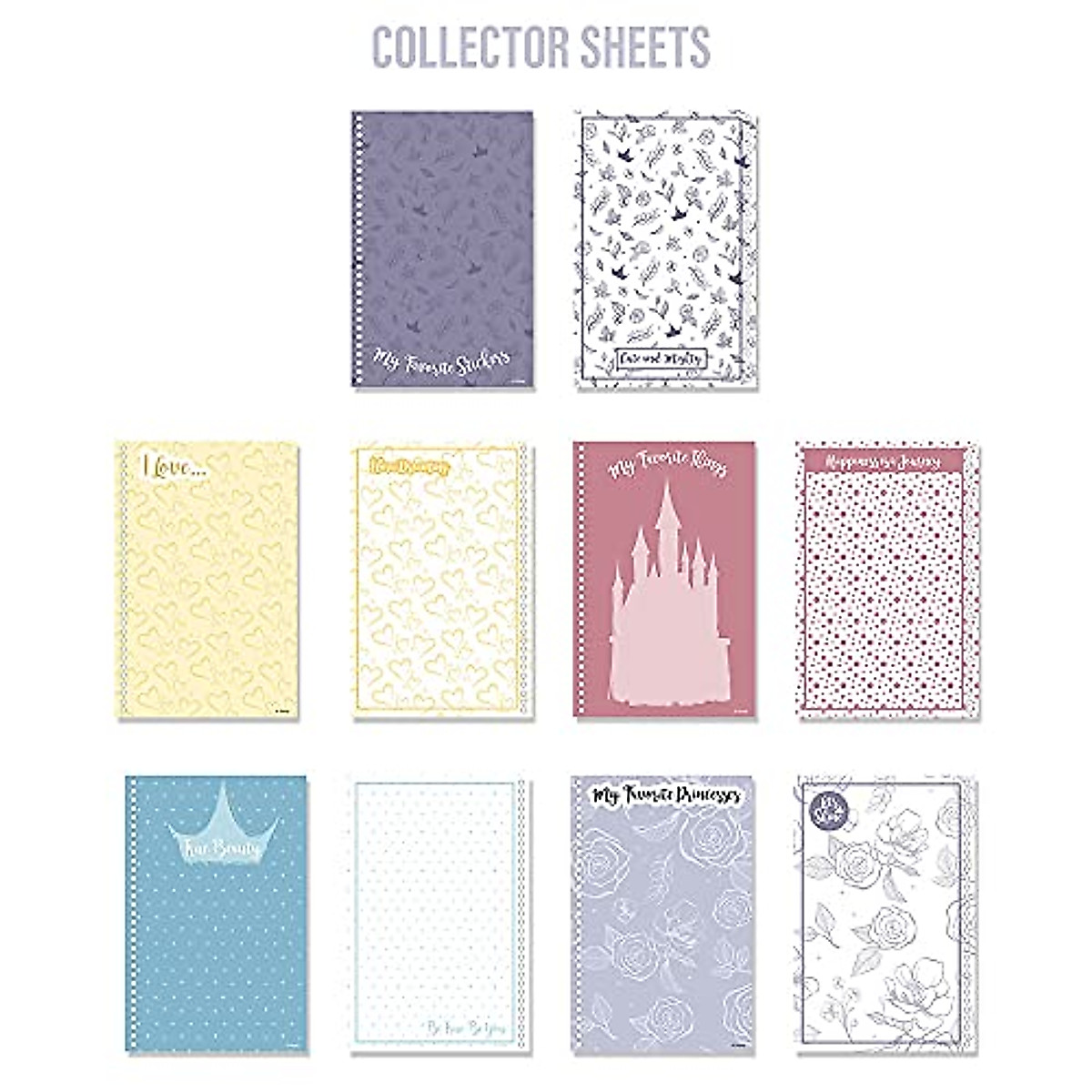 Fashion Angels Disney Princess 1000+ Collectible Stickers Book Decorate Cell Phones Notebooks Shoes School Supplies Water Bottles Gifts Birthday Cards for Teachers Kids and Girls Ages 8 and Up