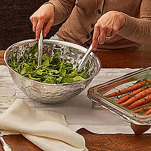 MARIPOSA Salad Server, Silver