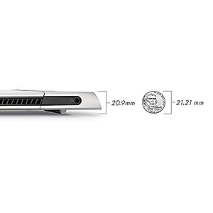 Alienware X17 R2 VR Ready Gaming Laptop - 17.3-inch FHD 360Hz 1ms Display, Core i7-12700H, 16GB RAM, 1TB SSD, NVIDIA GeForce RTX 3070Ti 8GB GDDR6, Bluetooth, Wi-Fi 6, USB-C, Windows 11 Home - White