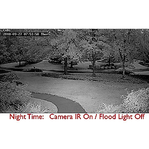 Zeus CCTV WiFi Floodlight Bulb Camera Home Security System Wireless Outdoor Waterproof Remote Control Camera Night Vision 1080p E26 LED Floodlight Cam