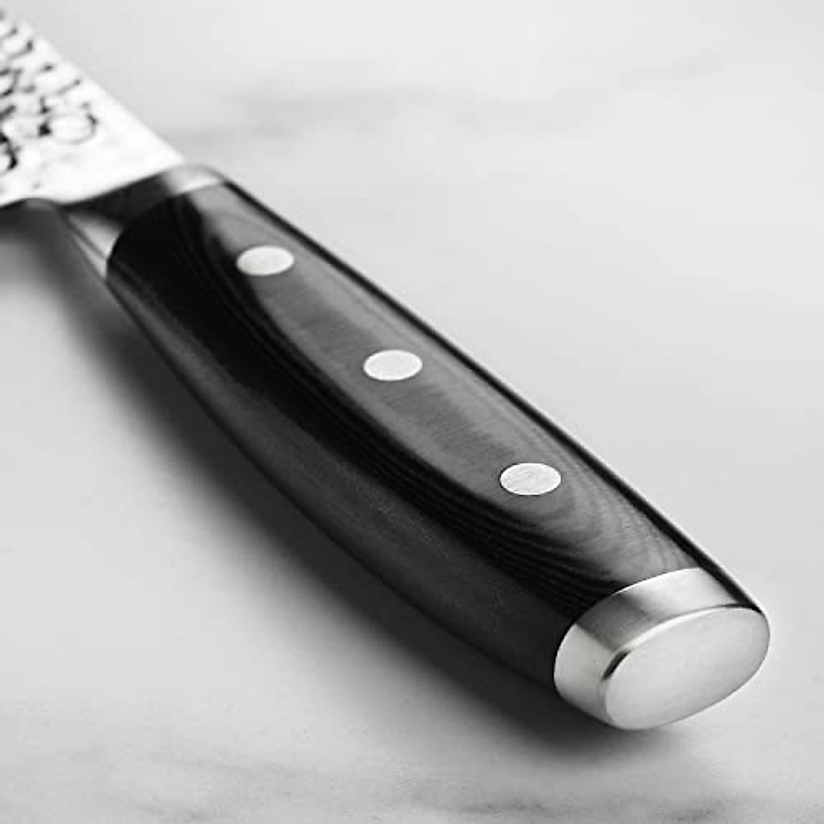 Enso HD 7" Bunka Knife - Made in Japan - VG10 Hammered Damascus Stainless Steel