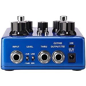 NUX Solid Studio IR Loader and Power Amp Simulator Pedal Bundle with Silver Snark Tuner and Dunlop Pick Pack