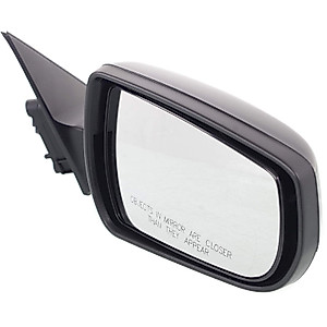 Kool-Vue Mirror Compatible with 2013-2015 Chevrolet Malibu & 2016 Malibu Limited Passenger Side Textured Black, Power Glass