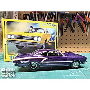 Build the AMT 1969 Plymouth GTX Pro Street Model Kit