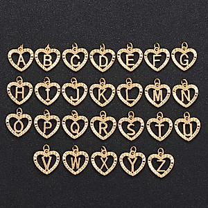 YANODA Initial Ankle Bracelets for Women 14K Gold Plated Layered Figaro Chain Letter Initial Anklets Handmade Layered Heart Ankle Bracelets Personalized Jewelry for Women A