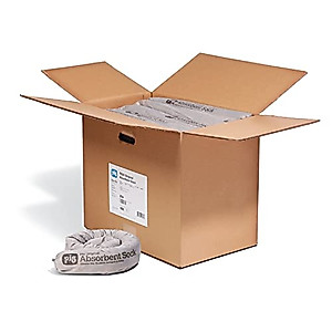 New Pig Original Absorbent Sock - 20 Socks - 3" x 42" - Absorbs up to 64 oz per Sock - 204