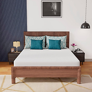 Gel Memory Foam Mattress Wave Comfort Foam Mattress 8 inch Mattress, CertiPUR-US Certified,Breathable Bed Mattress for Cooler Sleep Supportive & Pressure Relief,Removable Soft Cover,White Twin