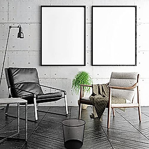 NUOBESTY Black Waste Basket 1pc Mesh Wastebasket Iron Wire Garbage Trash CanWaste Paper Trash Can, Waste Basket, Paper Basket, for Office Home Bedroom Office Toilet Kitchen Round Mesh Waste Bin