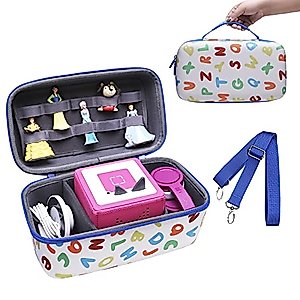 LTGEM EVA Hard Case for Toniebox Audio Player Starter Set and Tonies Figurine - Protective Carrying Storage Bag (Sale Case Only)