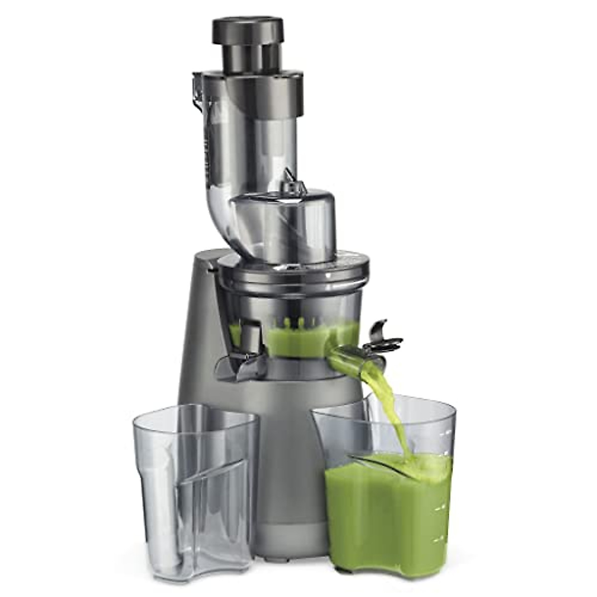 Cuisinart CSJ-300 Easy Clean Slow Juicer, Black and Grey