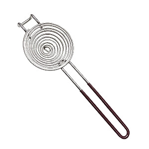 1 Pack Stainless Steel Yolk White Separator Tool Long Handled Egg White Separator, Egg Separator for Baking Cake, Kitchen Gadget (Large)