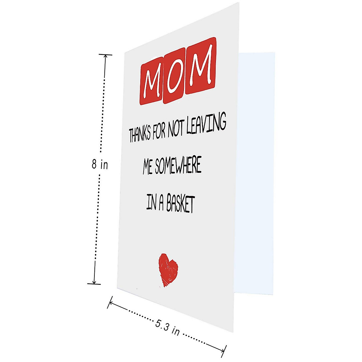 Colormoon Funny Mother's Day Card, Mothers Day Card, Funny Card for Mum, Funny Birthday Card for Mum