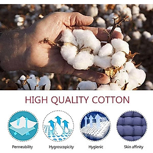 Home Office Rocking Chair Cushion Chair Cushions and Pads for Home and Kitchen Indoor Back and Seat Cushion for Desk Chair, Dining Chairs and Office Chair