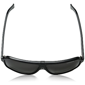 Carrera unisex adult Ca33/S Sunglasses, Black Frame/Gray Gradient Lens, 62 mm US