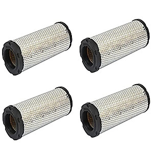 Set of 4 Air Filters, fits Kohler, Fits Kawasaki, and Fits John Deere Models