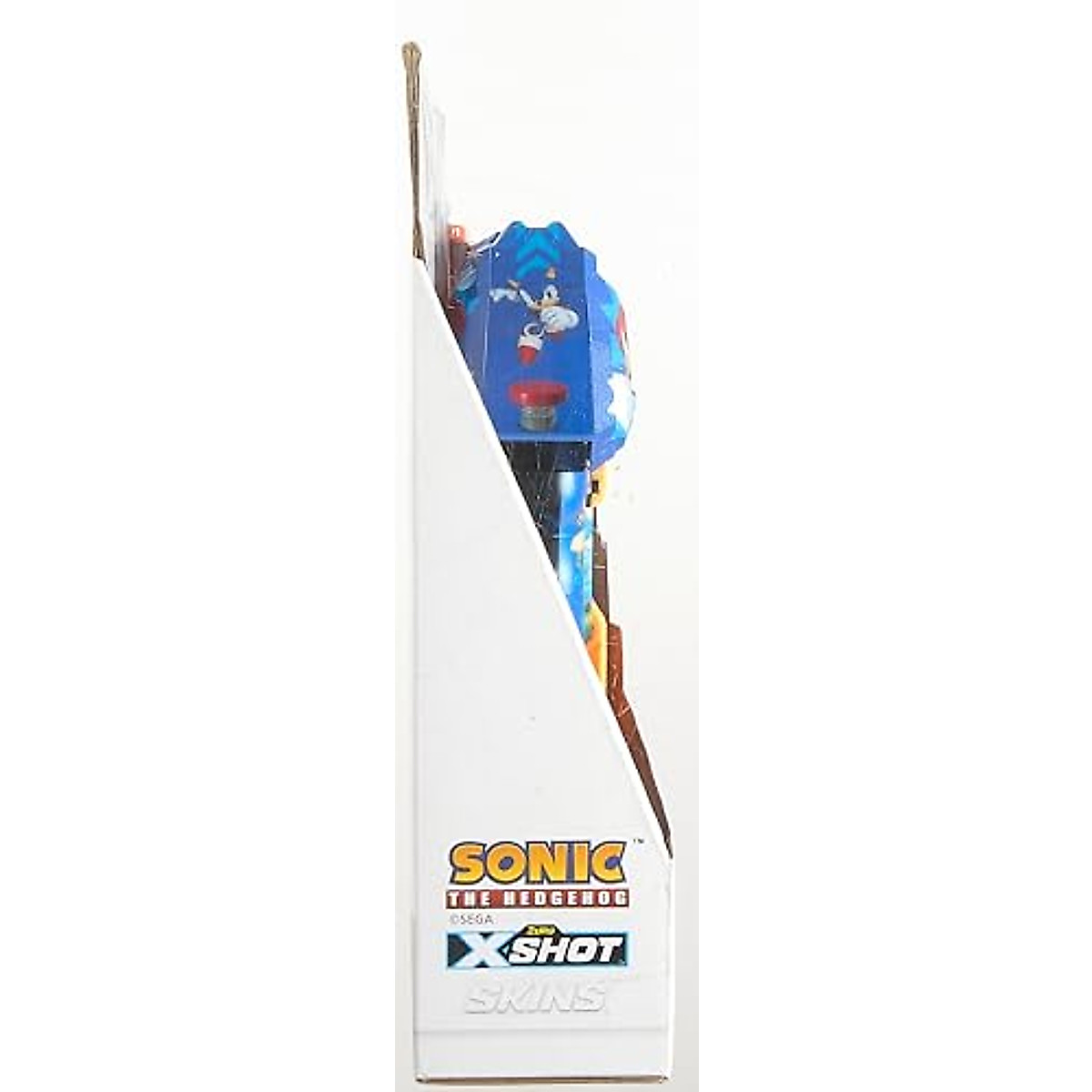 X-Shot Skins Dread Foam Blaster (12 Dart) by ZURU x Sonic The Hedgehog Toy for Kids, Teens, Adults