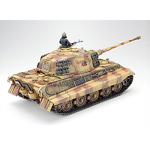 Tamiya 35164 1/35 King Tiger Production Turret Tank Plastic Model Kit