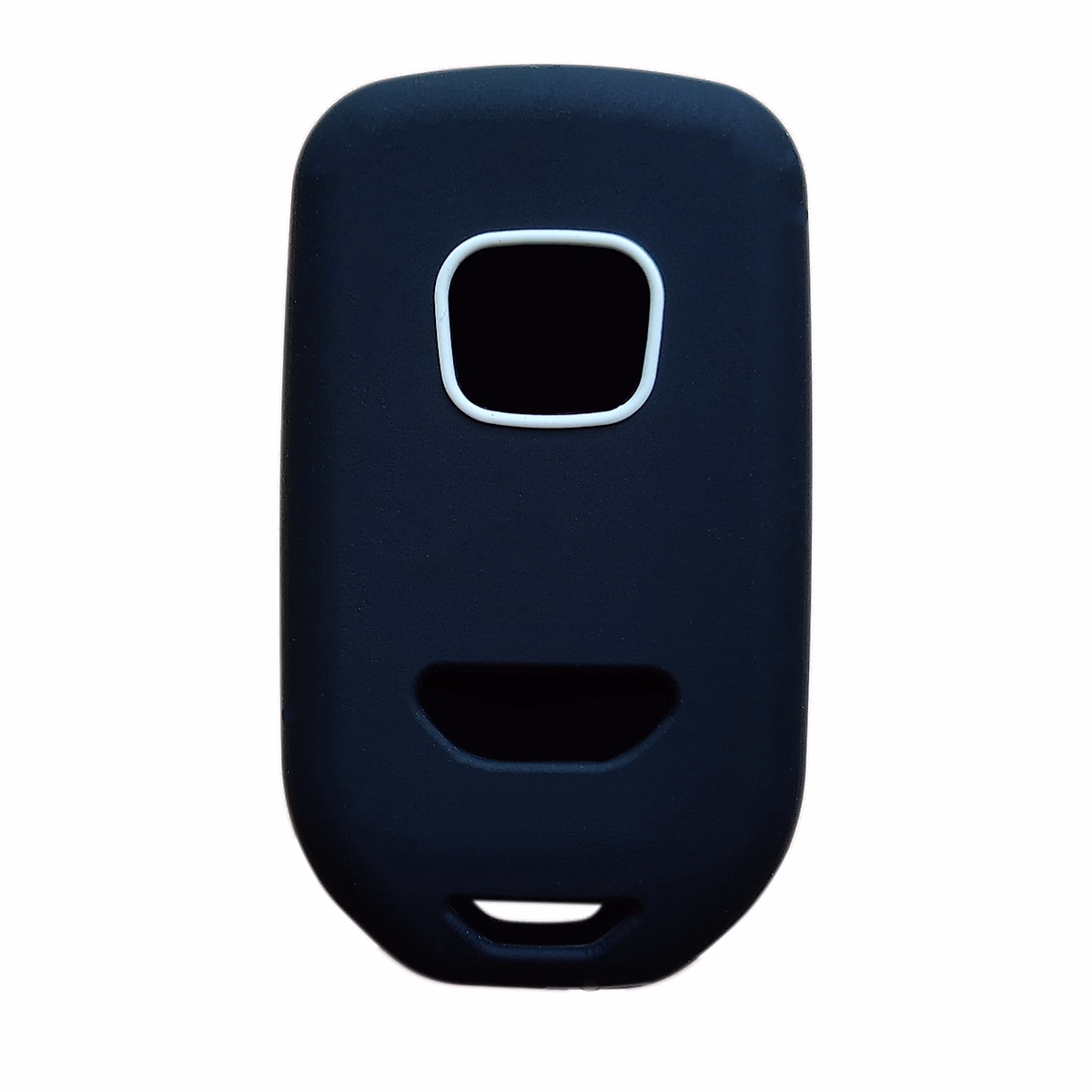 Key Fob Cover for Honda, Silicone Key Fob Case Shell with Keychain Compatible with Honda Accord Civic Pilot CRV HRV CRZ Fit Odyssey Ridgeline Passport JED Spirior Crider Crosstour 2017-2021 (2Pcs)