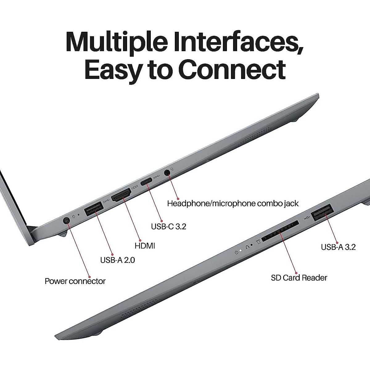 Lenovo 2023 Newest IdeaPad 1 Laptop, 15.6" Student Laptop, AMD Athlon Silver 7120U Processor, 4GB LPDDR5 RAM, 128GB SSD, AMD Radeon Graphics, Wi-Fi 6, Anti-Glare, Windows 11 Home S, Cloud Grey