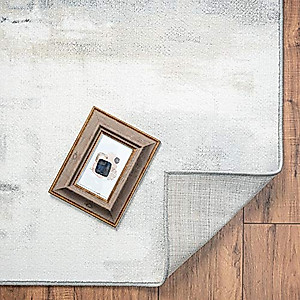 LUXE WEAVERS Olimpia Collection 6623 Anthracite Modern Abstract Area Rug 5x7