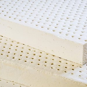 100% Natural Latex Mattress Topper - Soft - 3" Thick, King Mattress Topper