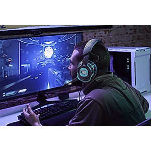 JBL Quantum ONE - Over-Ear Performance Gaming Headset with Active Noise Cancelling (Wired) - Black