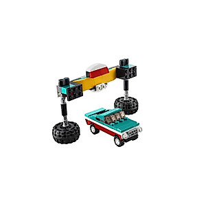 LEGO Creator 3in1 Monster Truck Toy 31101 Cool Building Kit for Kids (163 Pieces)