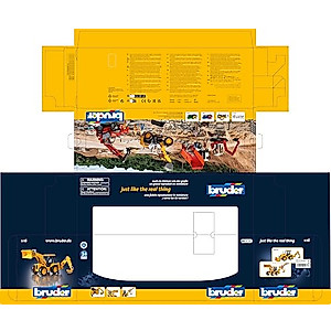 Bruder Toys 02428 JCB 4CX Loader Backhoe