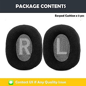 HTINDUSTRY Replacement Earpads Cushion Compatible with Havit H2002D Headset Ear Pads with Soft Fabric&High Density Foam