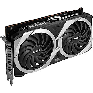 MSI Gaming Radeon RX 6750 XT 192-bit 12GB GDDR6 DP/HDMI Dual Torx 3.0 Fans FreeSync DirectX 12 VR Ready OC Graphics Card (RX 6750 XT MECH 2X 12G OC)