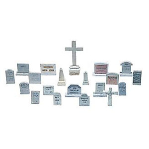 Woodland Scenics Tombstones 20 Scenic Details