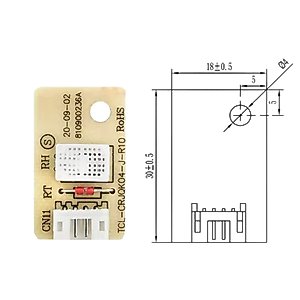SaiDian 1Pcs for Dehumidifier Humidity Senson Module Board Temperature Sensor Compatible for HIS06