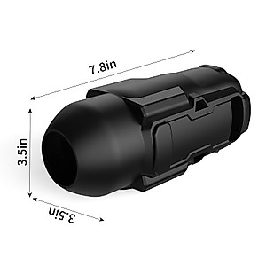 20V Max Cordless 1/2 In Impact Wrench Rubber Protective Boot DCF900 DCF899 20V Max Xr 1/2 In High Torque Impact WrencH Rubber Protective Boot (N918391)