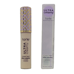 Tarte Cosmetics Shape Tape Ultra Creamy Concealer | Fair Neutral 12N NEW 2021 Formula Best Corrector Makeup Under Eye Brighter, Smoother Skin Matte Finish Nourishing & Gentle 0.33 Ounce (Pack of 1)