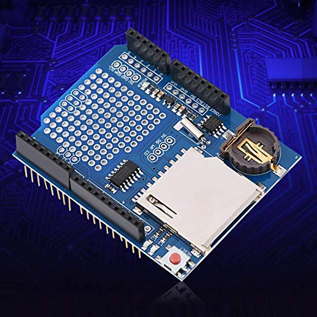Shipenophy 1Pc Stable Real Time Clock Data Recorder Data Acquisition Module for Leonardo or ADK/Mega R3 or Higher Computer Components