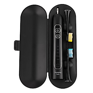 Yiwangtong Trade Rechargeable Sonic Electric Toothbrush with 5 Modes,4 Toothbrush Heads and one Travel case